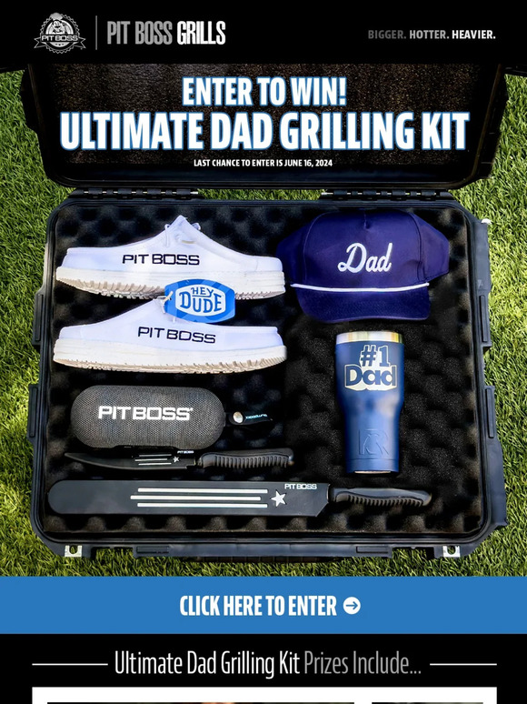 Pit Boss Grills: Win 1 of 5 ULTIMATE Grill Dad Kits! Details Inside 👇 ...