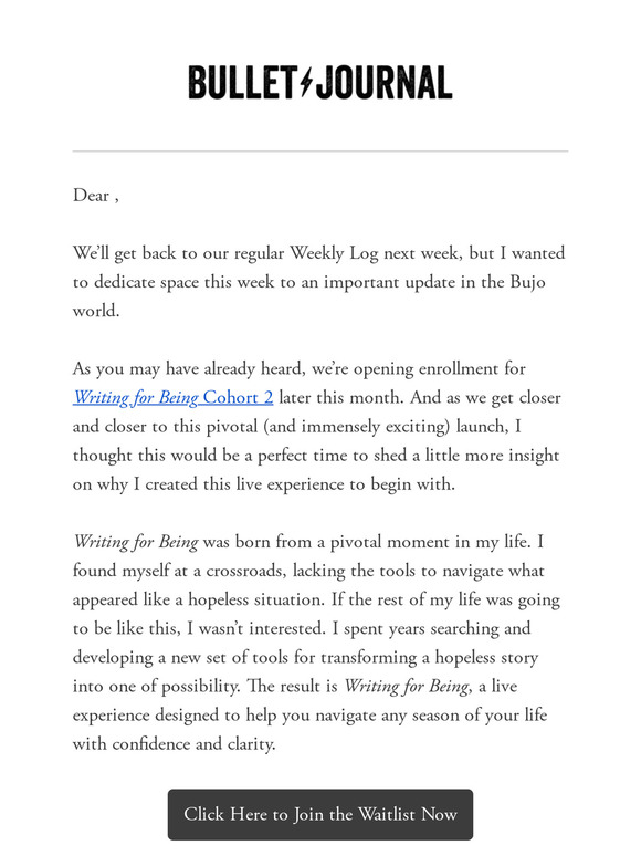 Bullet Journal: The Story Behind Writing for Being | Milled