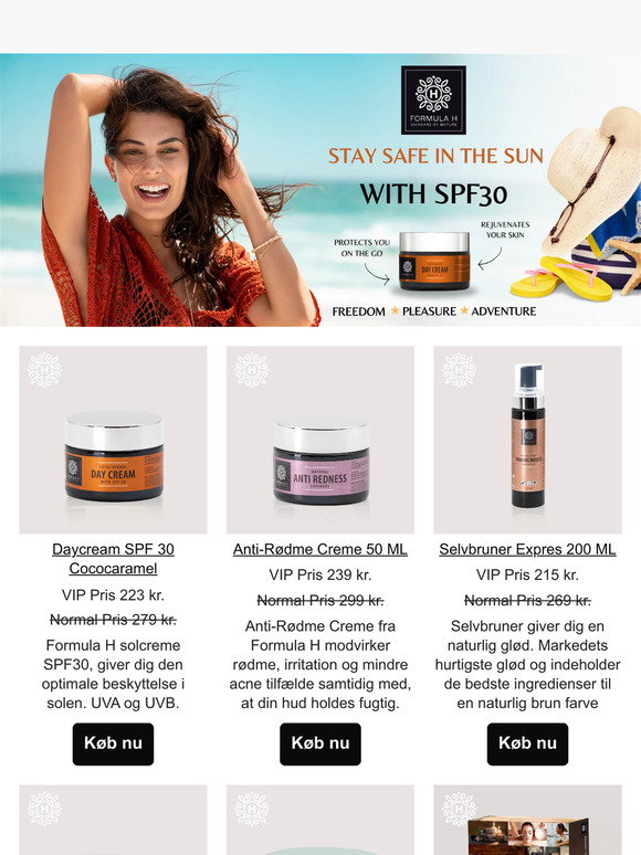 Formula H Skincare: Stay safe in the sun with Formula H | Milled