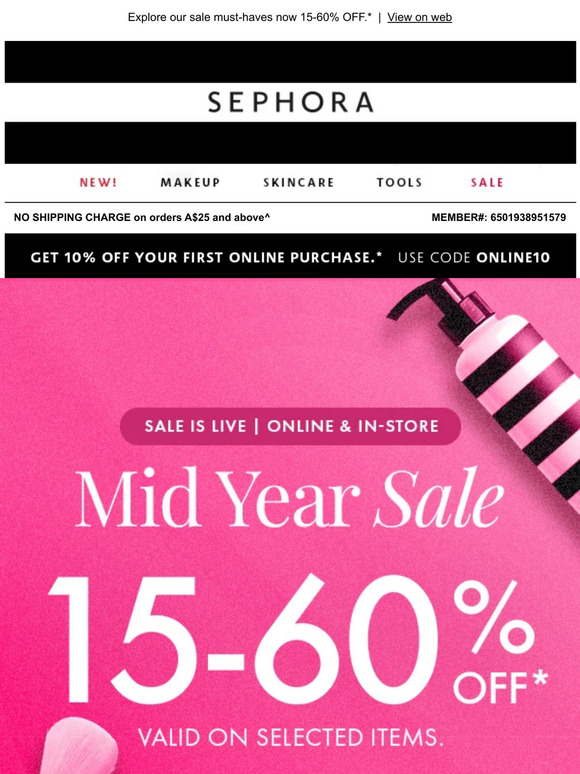 Sephora: Have you shopped the Mid Year Sale? | Milled