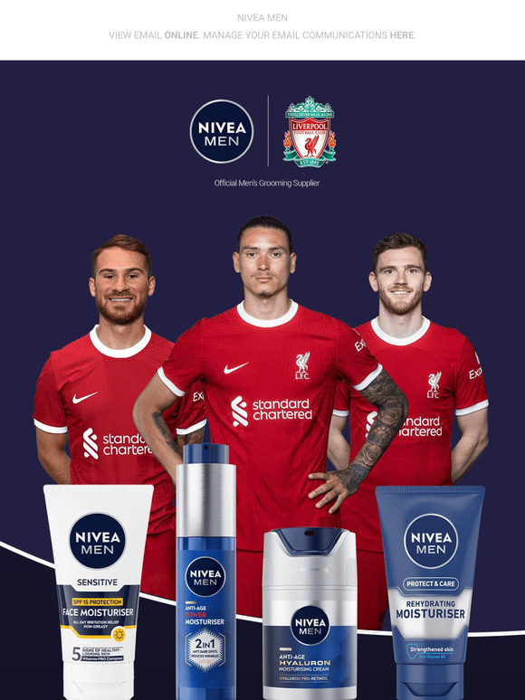 Liverpool FC: This Father's Day discover the new look of NIVEA MEN ...