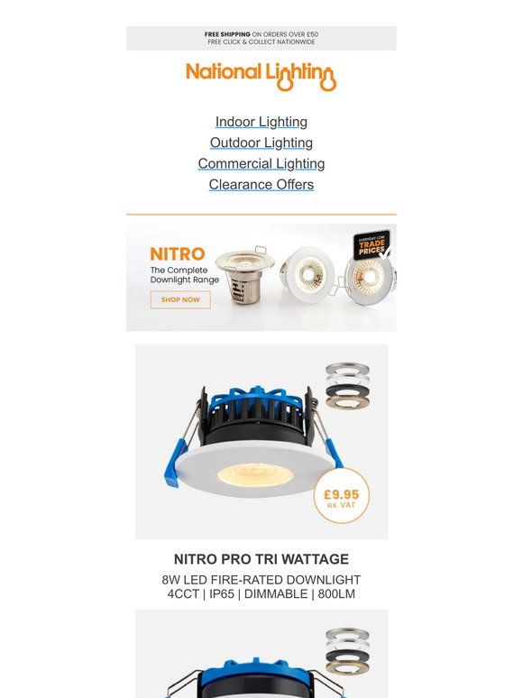 National Lighting: Get To Know The Best-Selling Nitro | Milled