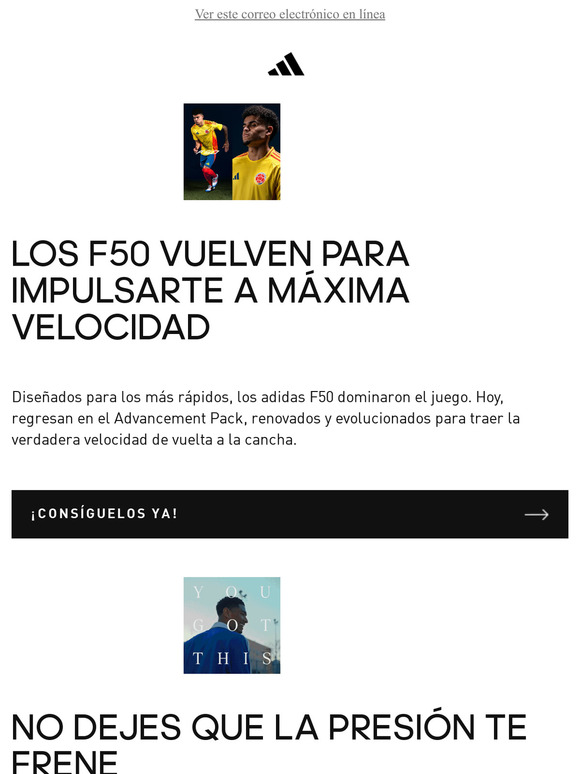 adidas: ¡Los adidas F50 están de regreso! ⚽ | Milled