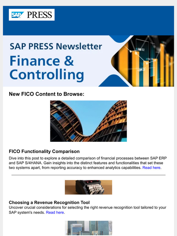 SAP Press: How does SAP ERP FICO compare to SAP S/4HANA Finance? | Milled