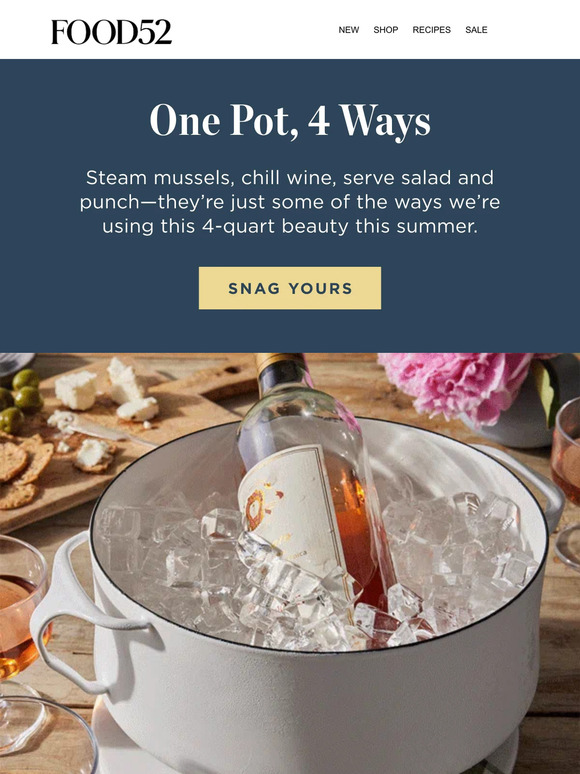 Food52 Email Newsletters: Shop Sales, Discounts, and Coupon Codes