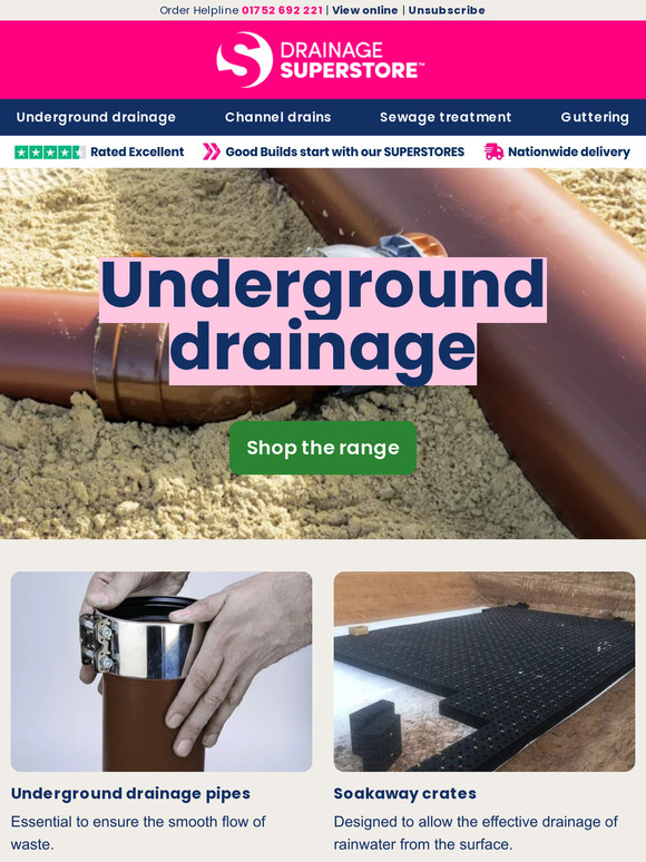 Drainage Superstore: Essential underground drainage products 🚧 | Milled
