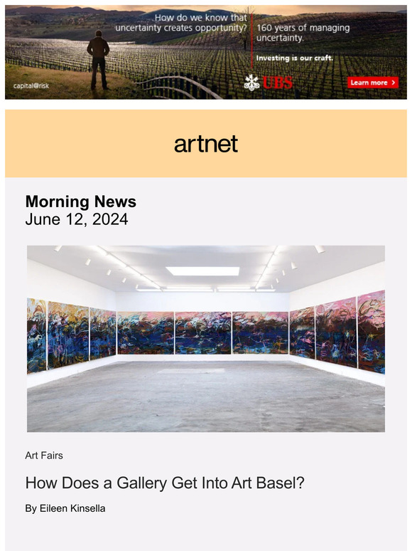 Artnet: How Does a Gallery Get Into Art Basel? | Milled