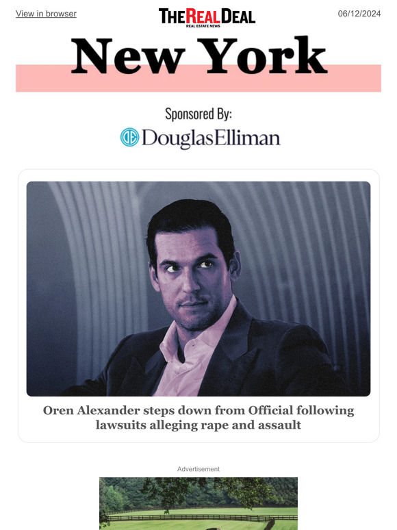 The Real Deal: Oren Alexander steps down from Official following rape ...