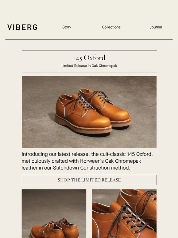 Viberg: Limited Release - 145 Oxford | Milled