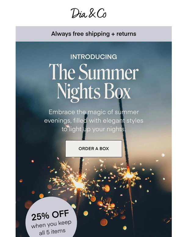 Dia: Styled for Under the Summer Stars | Milled
