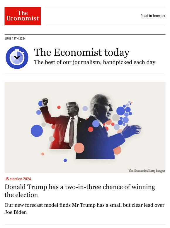 The Economist: Trump has a two-in-three chance of winning | Milled