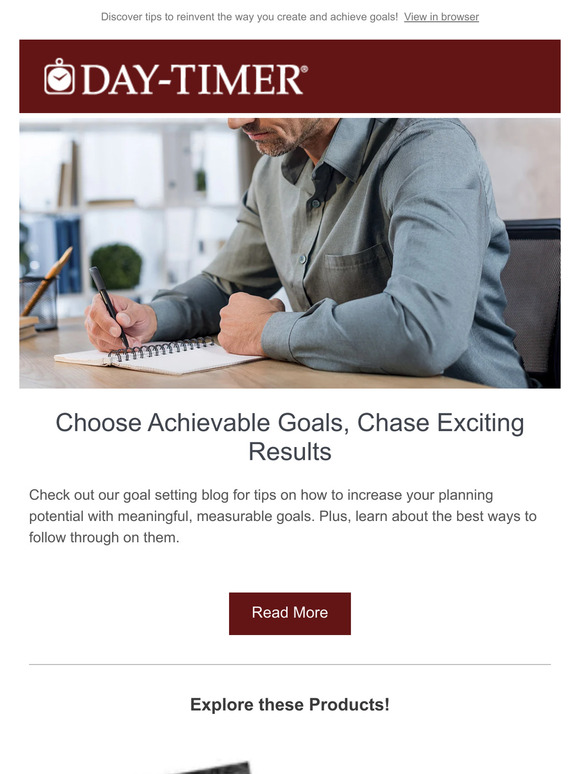 Day-Timer: Ready to Plan With SMART goals? | Milled