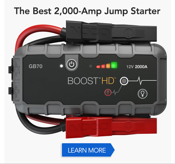 Hammacher Schlemmer: The Best 2,000 Amp Automotive Jump Starter | Milled
