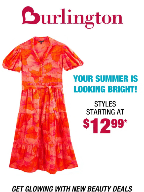 Burlington: Summer citrus dresses now loading... | Milled