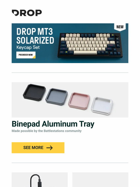 Drop: New! Drop MT3 Solarized Keycap Set | Shop Recommended Products ...