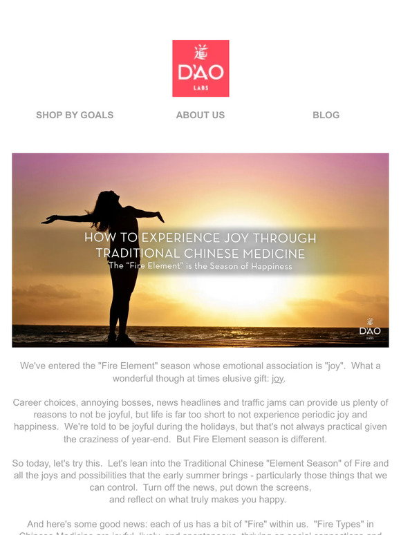 DAO Labs: How to Experience Joy Through Traditional Chinese Medicine ...