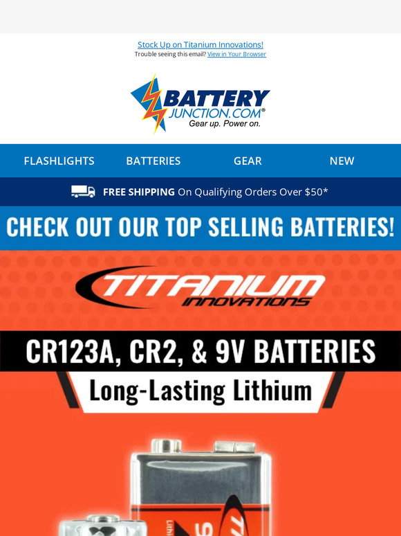 BatteryJunction: Get Unbeatable Value with Titanium Innovations! | Milled