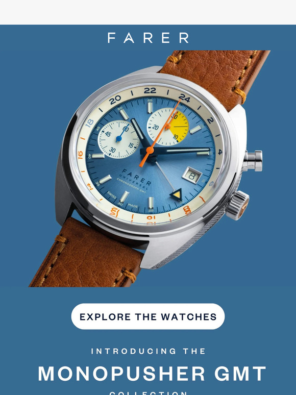 Farer: Introducing The Farer Monopusher GMT Collection | Milled