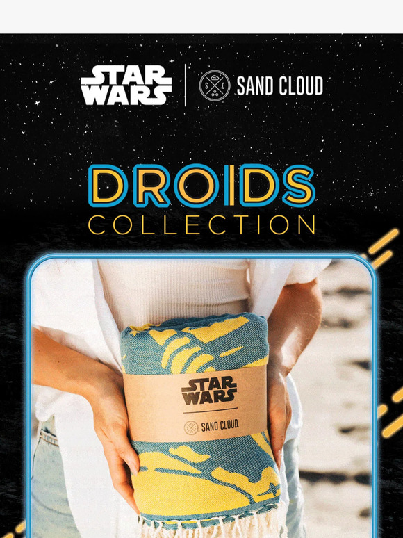 Sand Cloud: NEW! STAR WARS™ | Sand Cloud Droids Collection | Milled