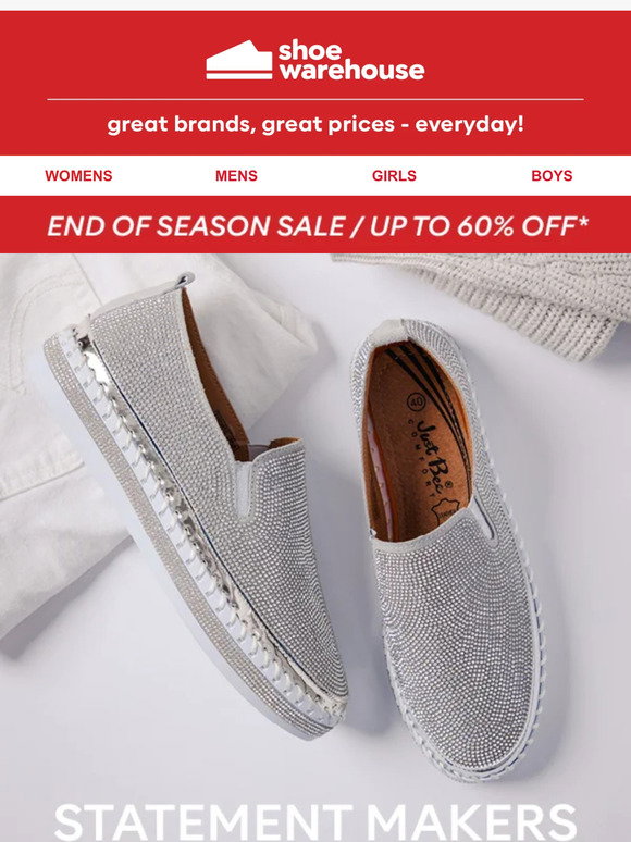 Shoe Warehouse: Shoes that’ll work so hard, you don’t have to | Milled