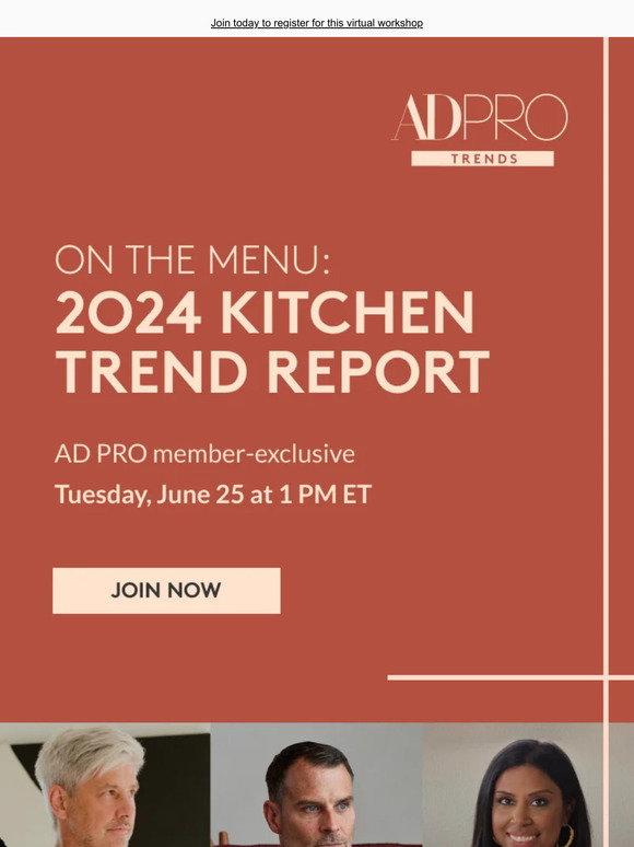 Architectural Digest: Learn About Today's Kitchen Trends with AD PRO ...