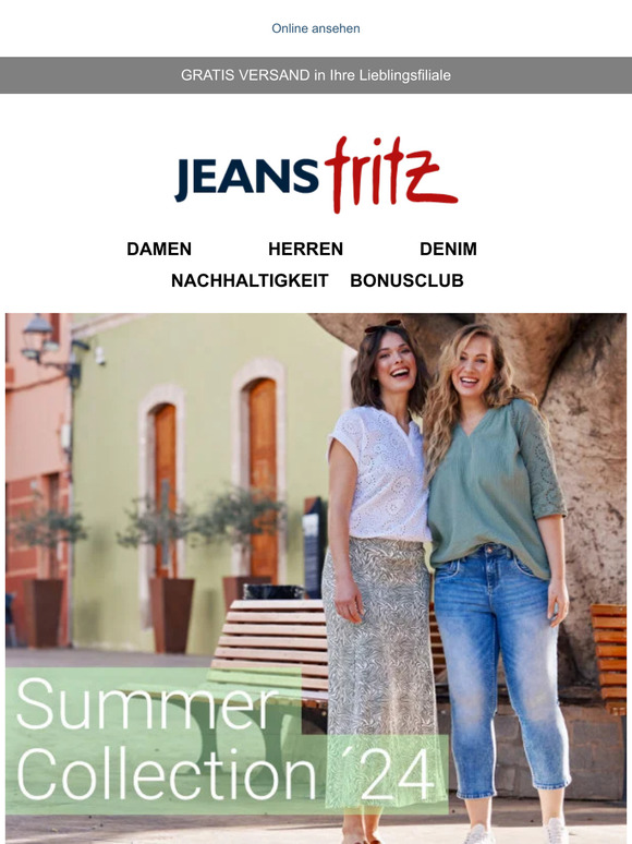 jeans-fritz.de: Summer Collection 2024 ☀ jetzt entdecken! | Milled