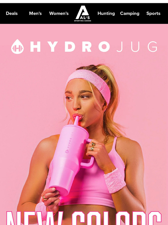 Al's Sporting Goods: 🎀 HydroJug Summer Colors Are Here! | Milled