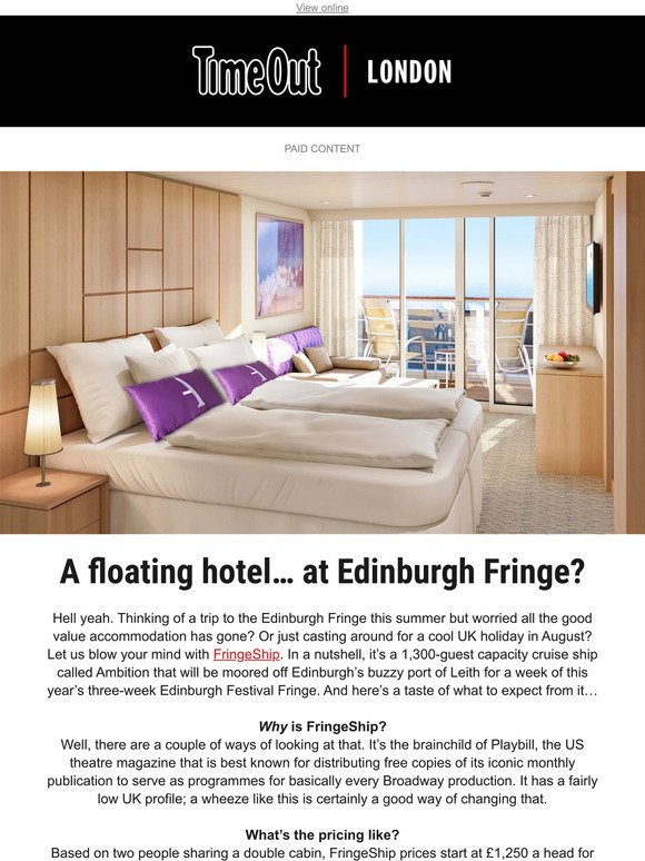 Time Out: What’s the deal with… FringeShip? | Milled