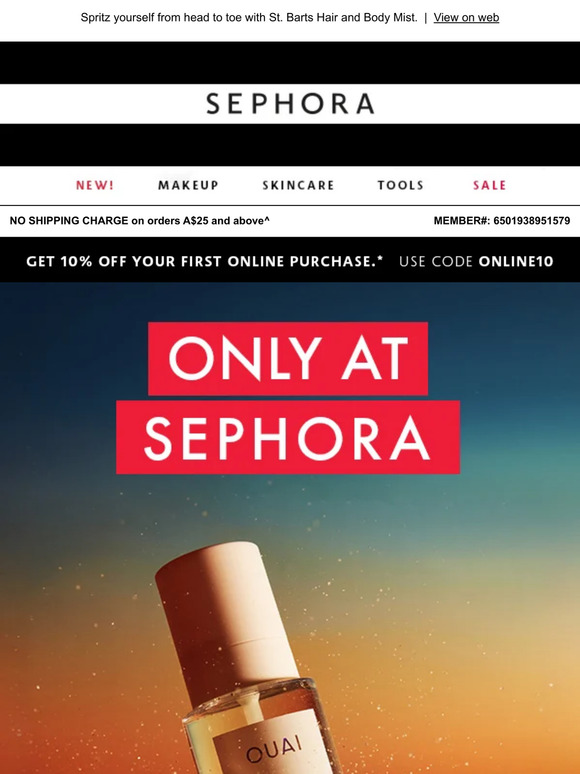 Sephora: Exclusive OUAI Drop! | Milled