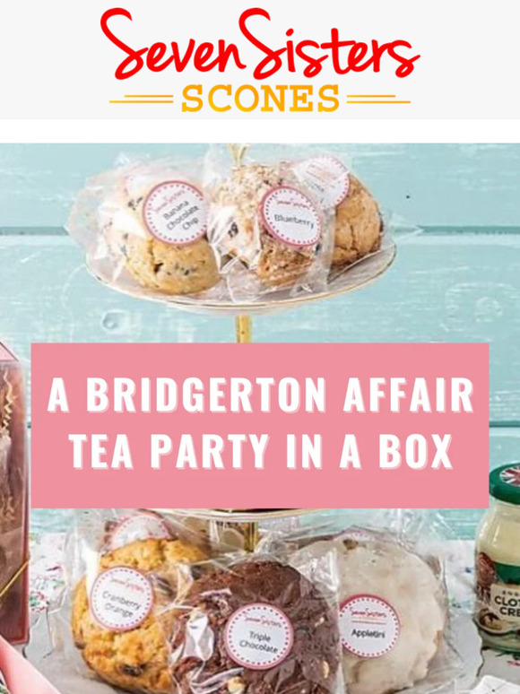 Seven Sisters Scones: 🎊 Bridgerton and Scones, the Perfect Pair! 🎊 | Milled