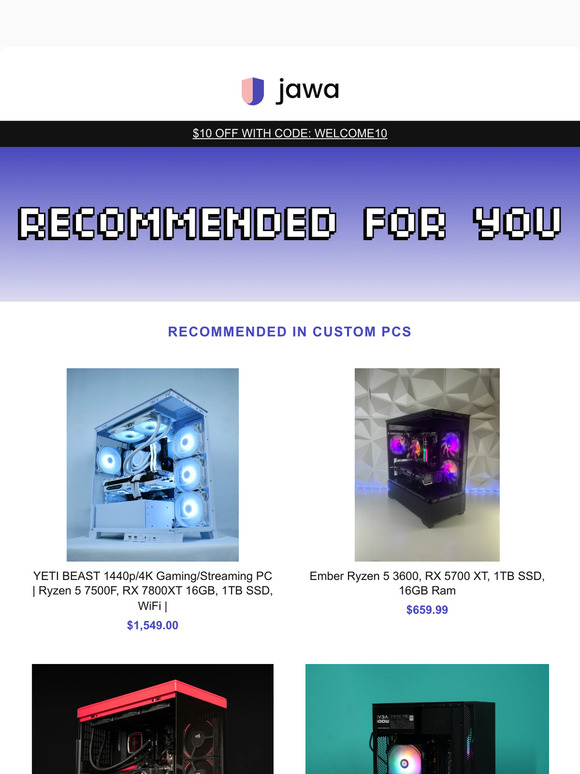 Jawa: RX 7800 XT Ryzen 5 7500F Build and More | Featured Builds | Milled