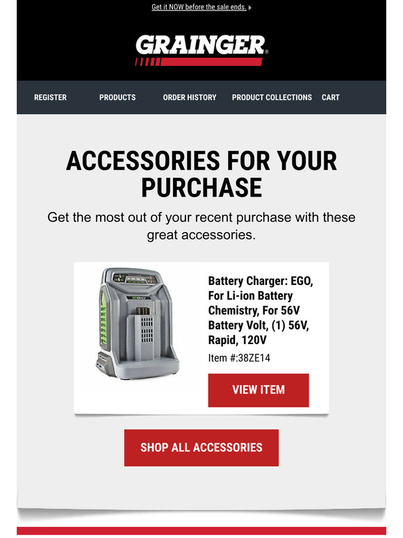 Grainger Email Newsletters: Shop Sales, Discounts, and Coupon Codes