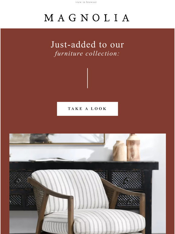 Magnolia Email Newsletters: Shop Sales, Discounts, and Coupon Codes