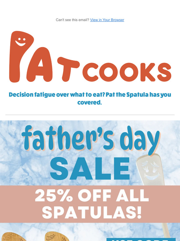 Pat Cooks: 👔 Happy Father's Day from Pat the Spatula! | Milled