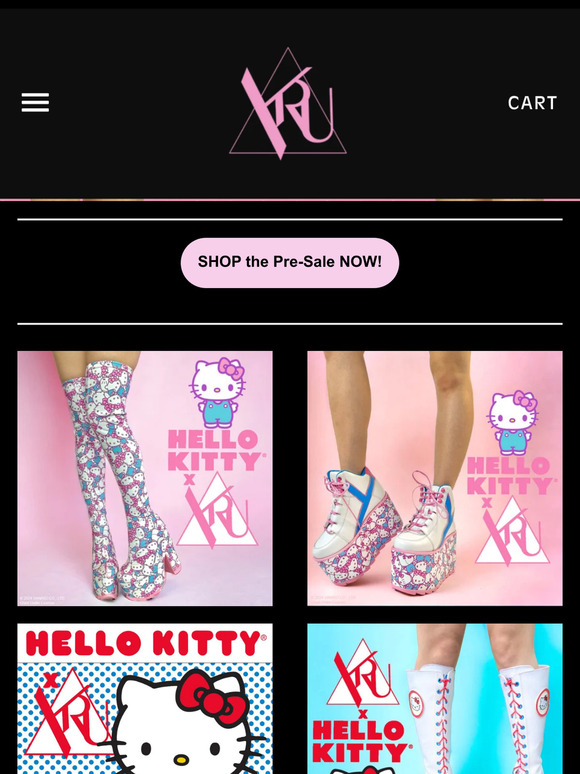 Esqape: HELLO KITTY & FRIENDS x Y.R.U. 🩷💙 PRE-SALE NOW! | Milled