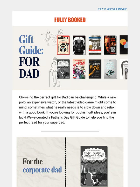Fully Booked: Father's Day 2024 Gift Guide | Milled