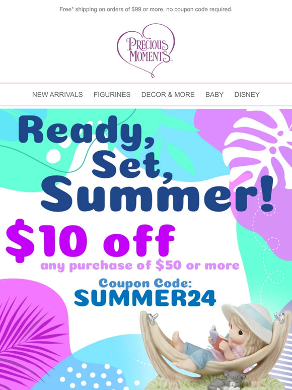Precious Moments: Ready, Set, Summer & Save! | Milled