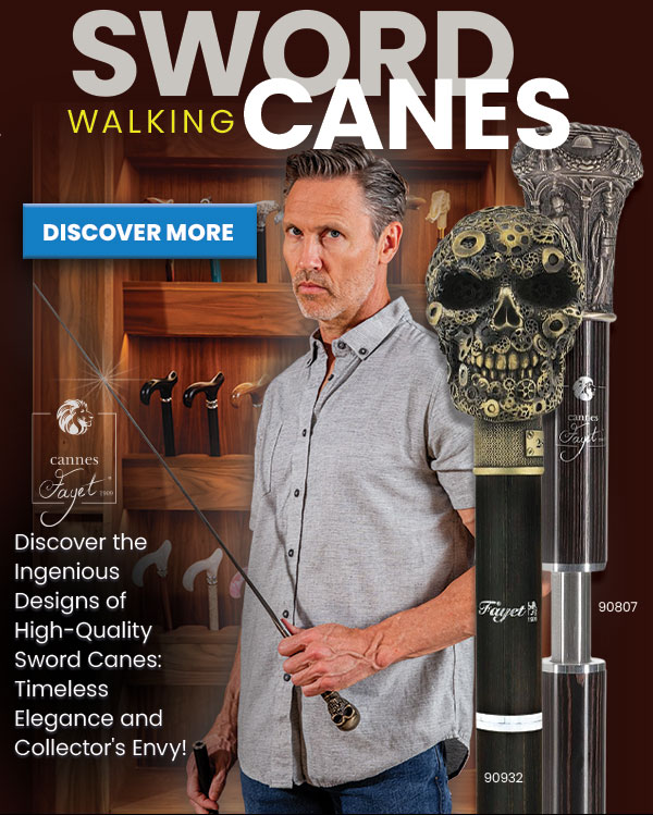 Fashionable Canes: Unveil the Mystery: Sword Canes and Gadget Canes ...