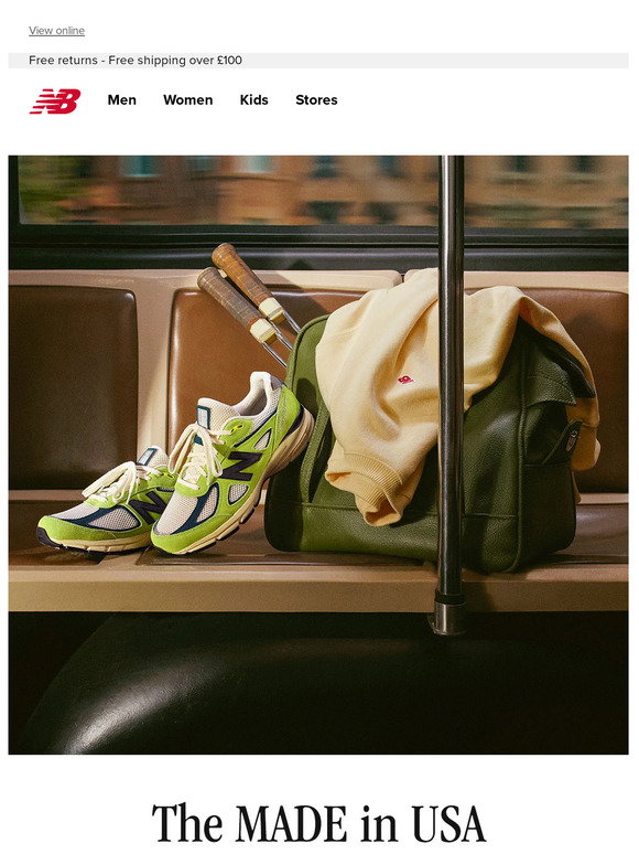 New Balance: Coming soon: MADE in USA 990v4 | Milled