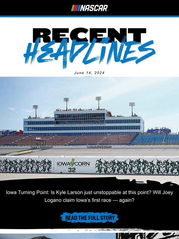 Nascar.com: NASCAR Weekend Preview: Iowa Corn 350 | Milled