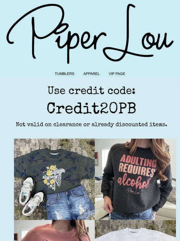 Piper Lou: Leann, we've missed you a bunch! | Milled