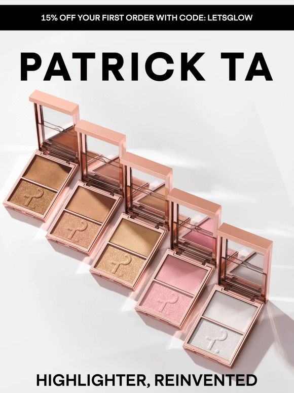 Patrick Ta Beauty: Introducing Major Glow Highlighter Duos | Milled