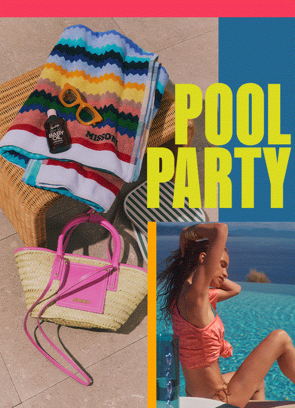 Shopbop: Best pool party EVER—here's how | Milled