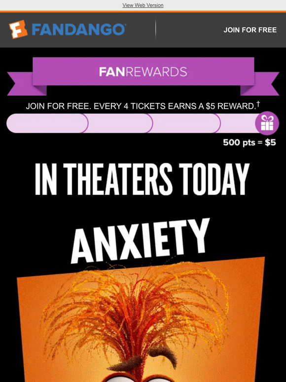 Fandango: Now Playing: Inside Out 2 | Milled