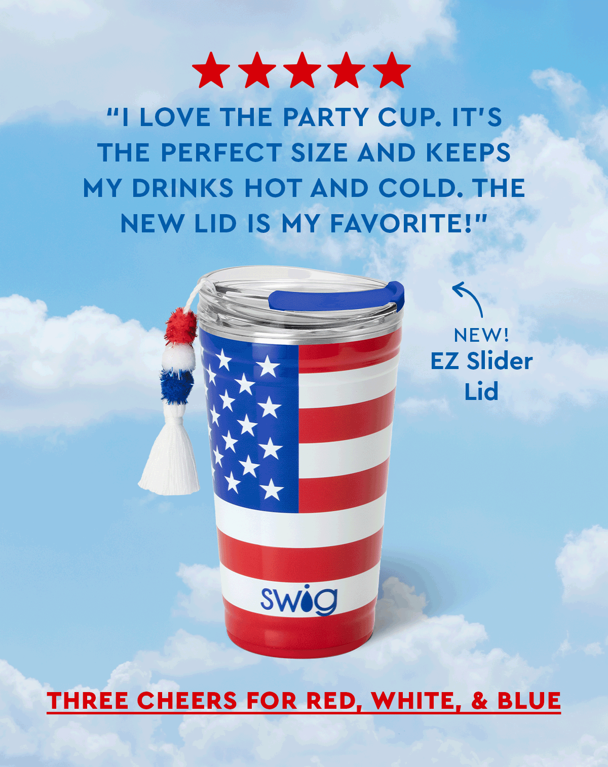 Swig Life: Three Cheers for Red, White, & Blue! 🤩 | Milled