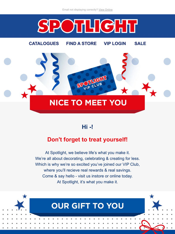 Spotlight: Welcome To The VIP Club | Your $10 Gift Inside | Milled