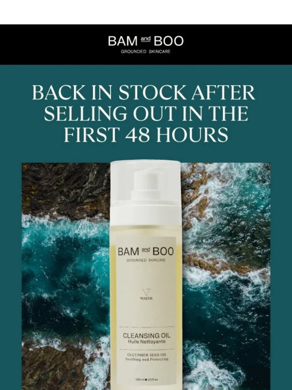 BAM and BOO: It’s back ⚡️ Sold out in 48 hours | Milled