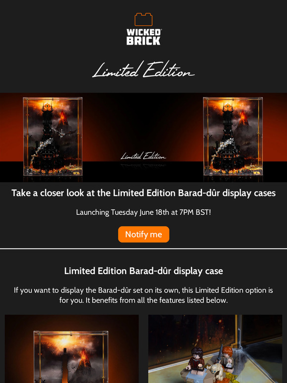 Wicked Brick: Take a closer look at our Limited Edition Barad-dûr ...
