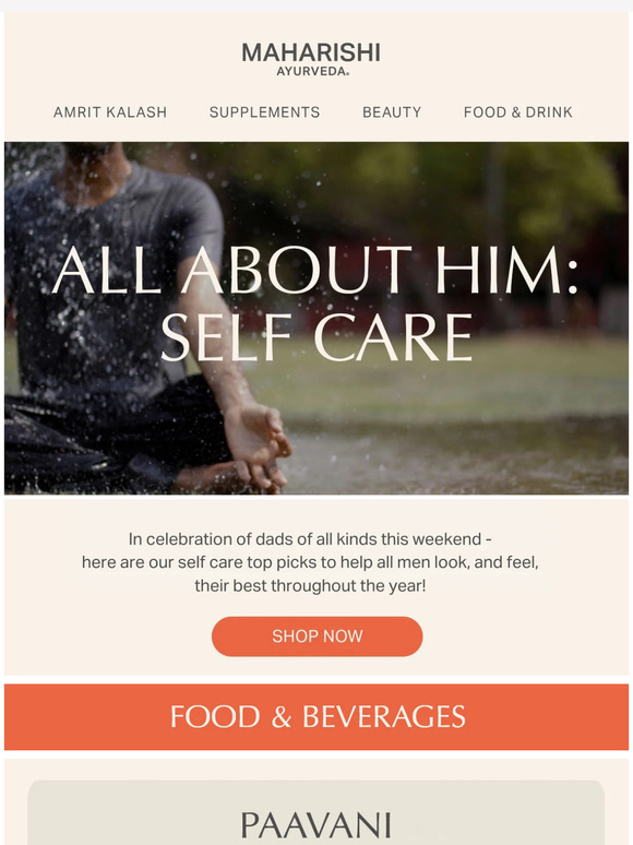 Maharishi Ayurveda Products International: 🧔‍♂️All About Him: Ayurvedic ...