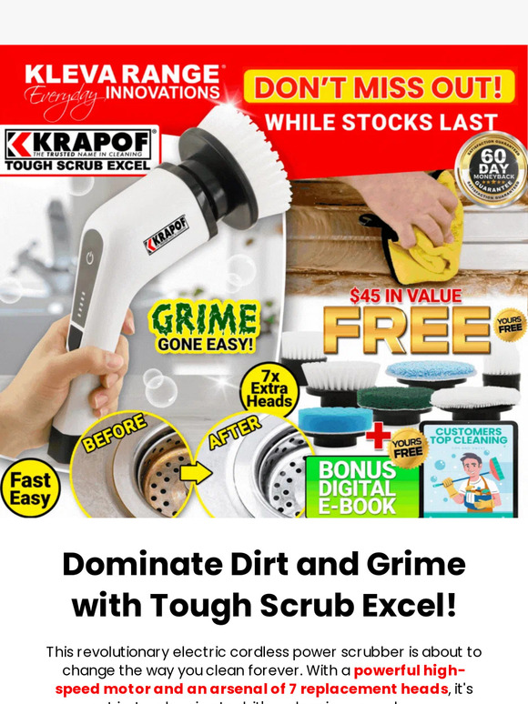 Kleva Range: Scrub Smarter, Not Harder! 🧽 | Milled